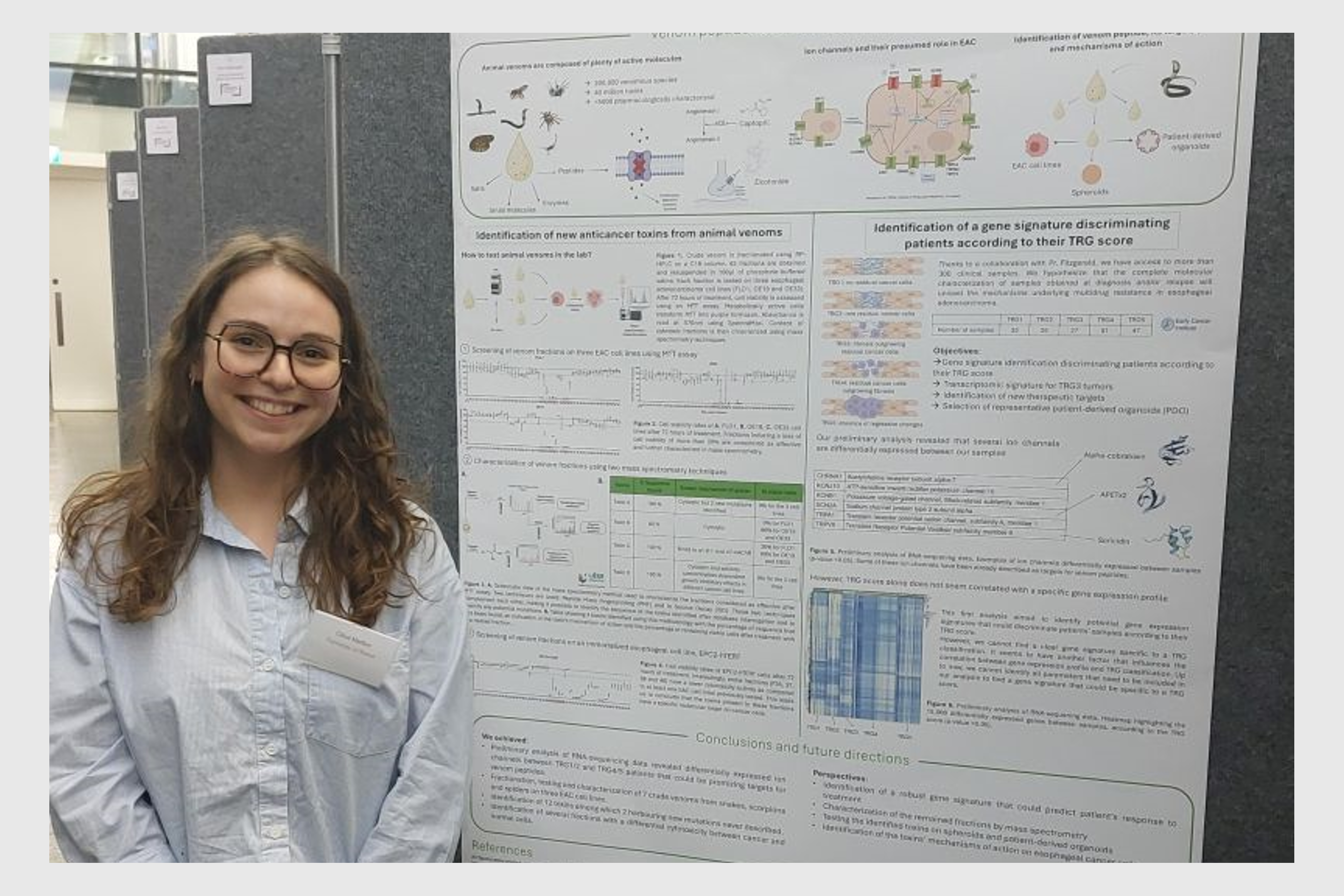 NARILIS PhD student Chloé Matthys had the floor to present her research ...